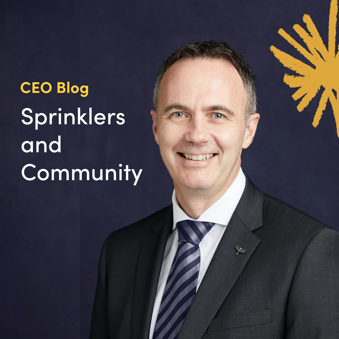 CEO Blog: Sprinklers and Community | Castle