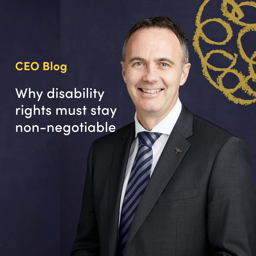 CEO Blog: Why disability rights must stay non-negotiable | Castle